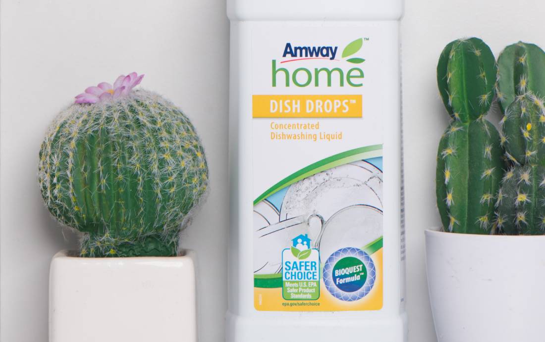 AMWAY HOME™ DISH DROPS™ CONCENTRATED DISHWASHING LIQUID