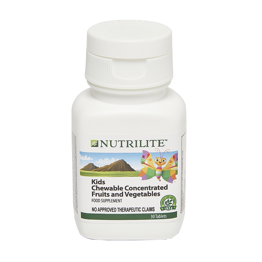 NUTRILITE™ KIDS CHEWABLE CONCENTRATED FRUITS & VEGETABLES TABLET